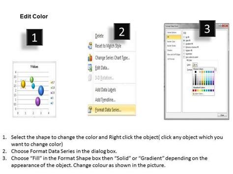 Data Analysis Template Interactive Bubble Chart PowerPoint Templates