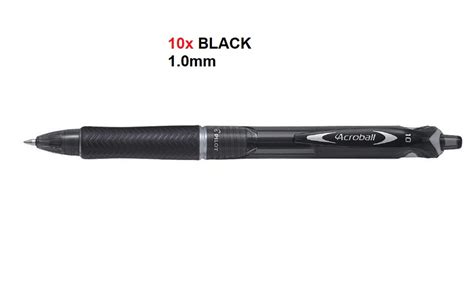 Pilot Acroball 1 0mm Broad Ballpoint Pens Pensworld