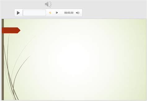 Sound Across Slides In PowerPoint For Windows