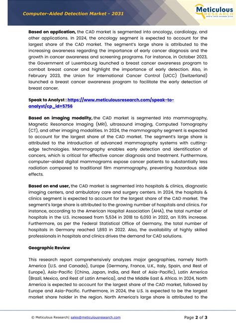 Ppt Computer Aided Detection Market Powerpoint Presentation Free Download Id12853945