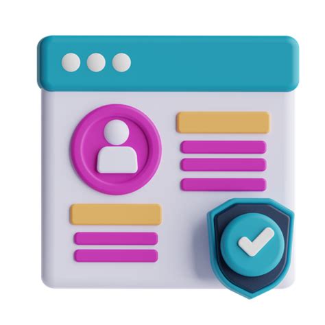 Secure Data Data Protection Access Control Data Integrity 3d