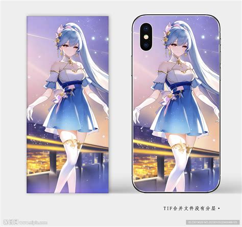 甜美女孩动漫插画设计图 绘画书法 文化艺术 设计图库 昵图网