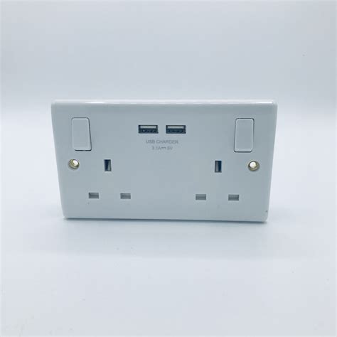 Plug Socket With USB Free Up Your Sockets