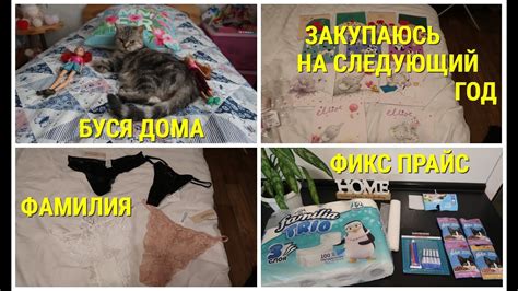 МНОГО ПОКУПОК из ФИКС ПРАЙС и ФАМИЛИИ БУСЯ ДОМА Youtube