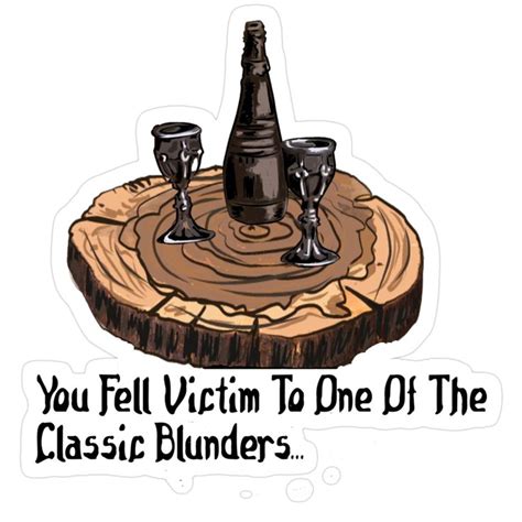 You Fell Victim To One Of The Classic Blunders Sticker In 2025