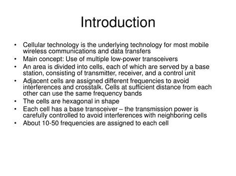 Ppt Cellular Wireless Networks Powerpoint Presentation Free Download
