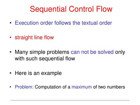 Ppt Conditional Control Flow Constructs Powerpoint Presentation Free