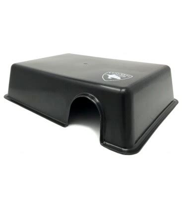 Lugarti Reptile Hide Box Black