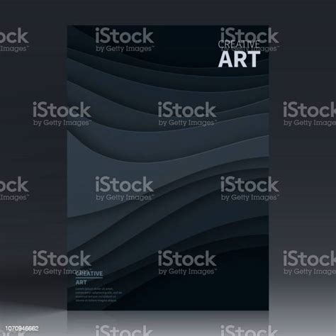 브로셔 템플릿 레이아웃 표지 디자인 비즈니스 연례 보고서 전단지 잡지 0명에 대한 스톡 벡터 아트 및 기타 이미지 0명 3차원 형태 검은색 Istock