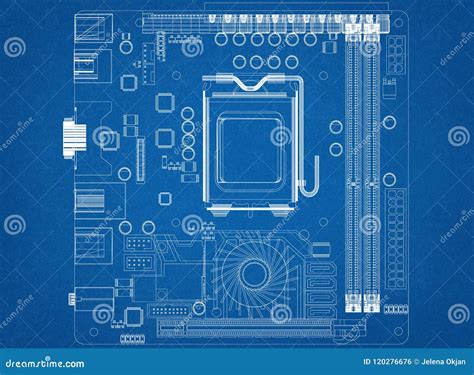 Computer Motherboard Diagram