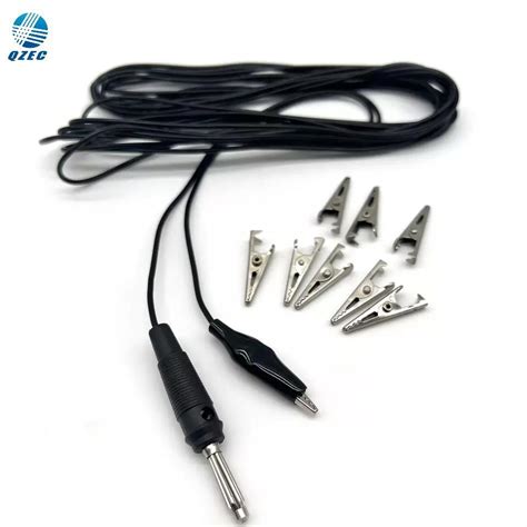 Wire Harness Factory Banana Plug To Shrouded Electrical Clamp Alligator