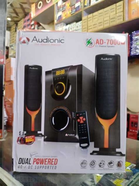 Audionic Ad 7000 Plus Ad7000 Plus Multimedia Speaker Ac Dc Supported Daraz Pk