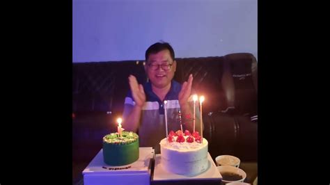 집에서 가족들과 생일파티를하다 아이들이 아빠를 위해 만든 케익 넘 행복한날이다 우리가족 사랑해요 Youtube