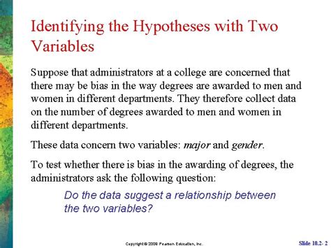 10 2 Hypothesis Testing With TwoWay Tables LEARNING