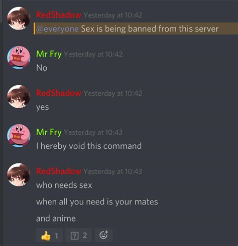Sex Is Banned From This Server R Outofcontextdiscord Sex Is Banned From This Server R Outofcontextdiscord