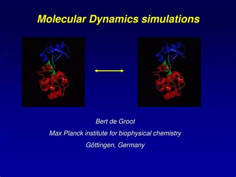 Ppt Molecular Dynamics Simulations Powerpoint Presentation Free Download Id 5161862