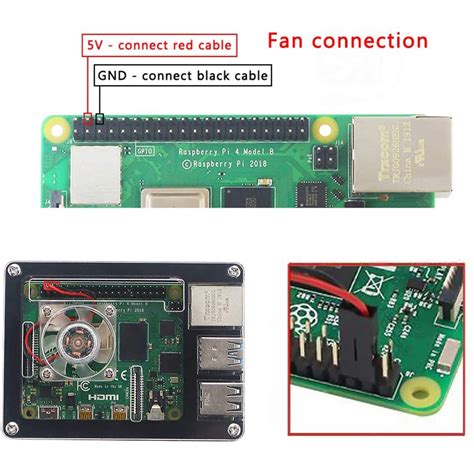 2pcs Raspberry Pi 4 Fan Raspberry Pi Dc Borstello Grandado