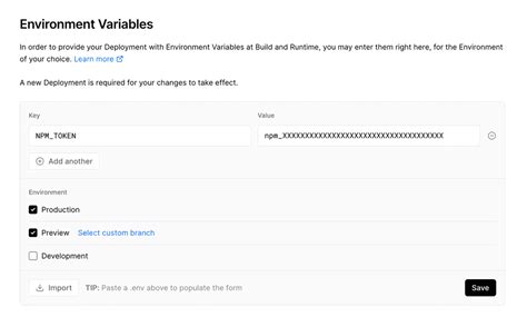 How Do I Use Private Dependencies With Vercel