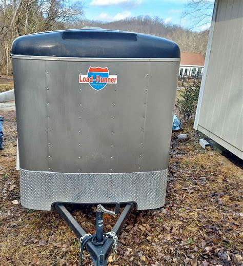 Hidden Information Ft X 8ft Enclosed Trailer 2012 Loadrunner Single