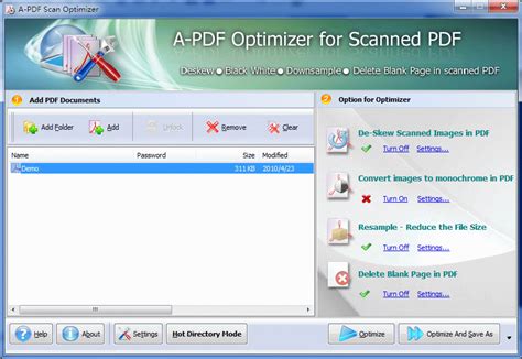 A PDF Scan Optimizer PDF Utilities Software 30 Off For PC
