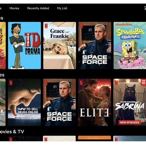 The Netflix Homepage An Example Of The Carousel User Interface In Download Scientific