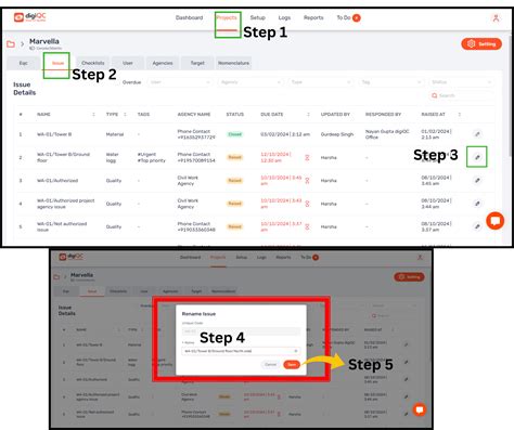 2531 How To Rename Issue Name Digiqc