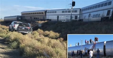 АНУ Монтана мужид галт тэрэг замаасаа гарч багадаа 3 хүн амиа алдаж хэдэн арван хүн шархаджээ