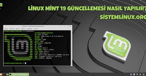 Linux Mint 19 Tara Güncellemesi Nasıl Yapılır Sistemlinux Org 🐧 🇹🇷 Gnu Linux Özgür Yazılım