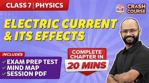 Complete Electric Current And Its Effects Mindmap With Explanation