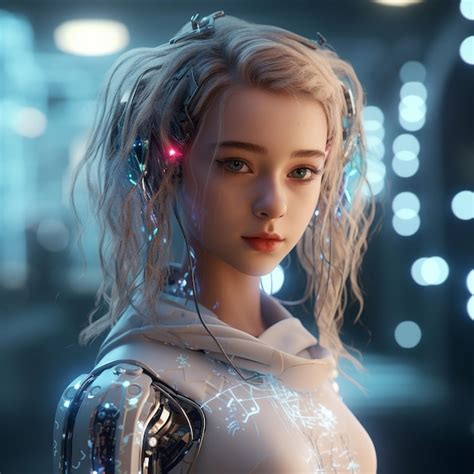 Premium Photo Human Robot Robot Head Robot Face Humanoid Robot