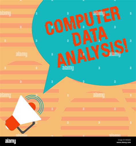Word Writing Text Computer Data Analysis Business Concept For Using