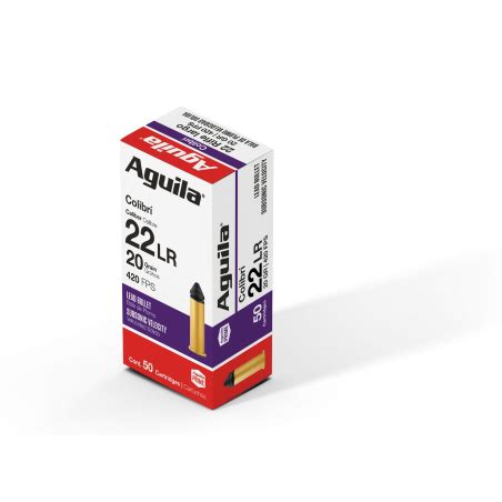 Aguila 22lr Colibri 20 Gr X50