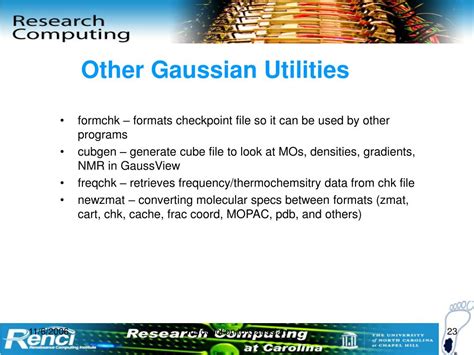 Ppt Introduction To Gaussian And Gaussview Powerpoint Presentation