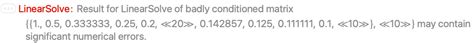 LinearSolve Solve A Matrix Equation Numerically Or SymbolicallyWolfram Documentation