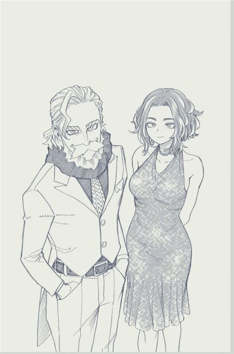 Bnha Mha Horikoshi Sketch Ilustration Ilustración Volumen 38 Gentle Criminal Lady Nagant My Hero