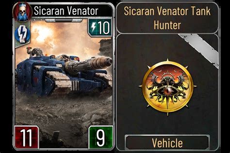 Sicaran Venator Official Horus Heresy Legions Wiki