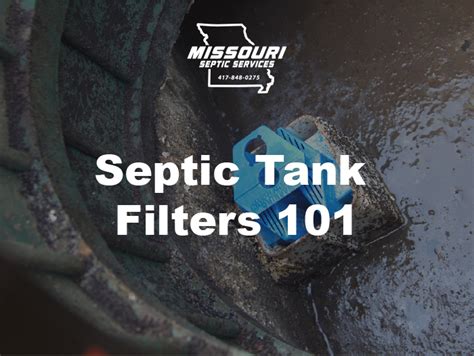 Septic Tank Filters 101 Should I Get A Filter