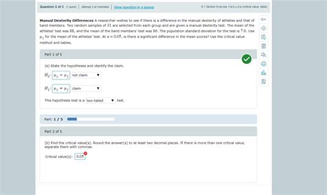 Solved Question 2 Of 3 1 Point Attempt 3 Of Unlimited Chegg Com