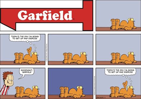 Quadrinhos Garfield Learn English With Comic Strips—garfield The Cat