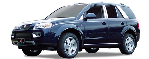 Saturn Vue Chrome Fender Well Trim 6pc 2003 2004 2005 2006 2007