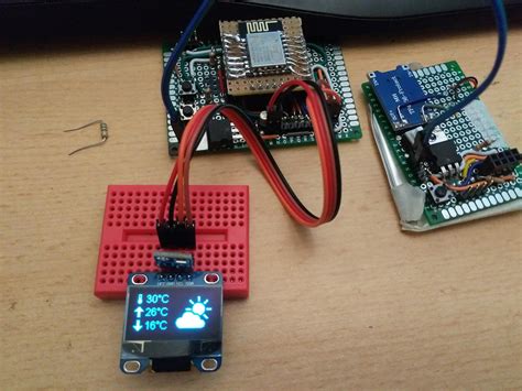 Esp8266 12e Thermometer Thingy Resp8266