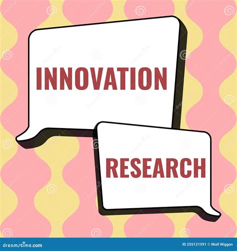 Text Caption Presenting Innovation Research Conceptual Photo Existing
