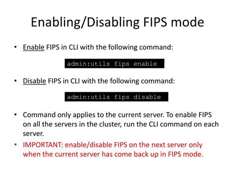 PPT TOI FIPS 140 2 Compliance PowerPoint Presentation Free