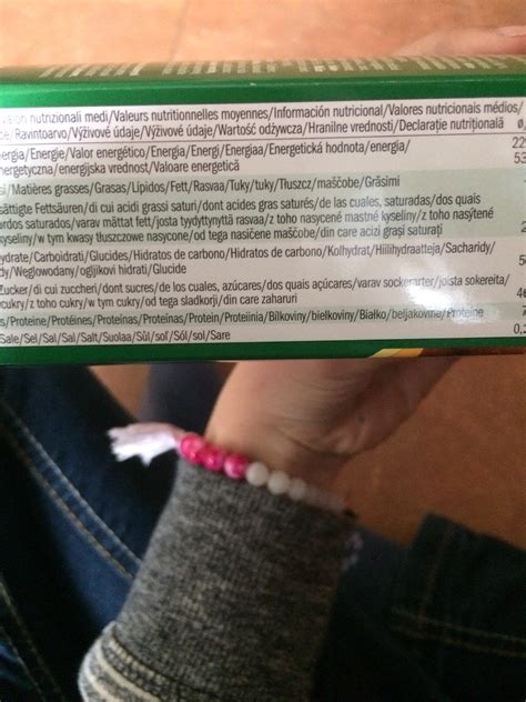 Podrobné informace o potravině Choco Chips