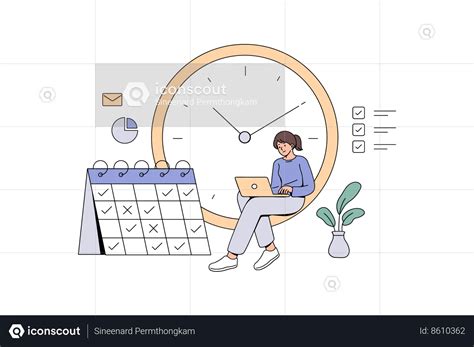 Best Effective Time Management Illustration Download In Png And Vector Format