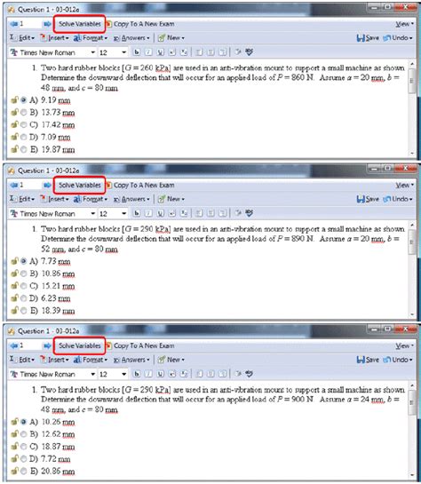 Using Solve Variables To Check Solution Download Scientific Diagram