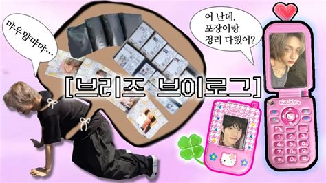 브리즈 브이로그 재배완 발주완 오포완 분철 재배송 포카포장 애즈랜드 발주 비공굿•소분 택배깡