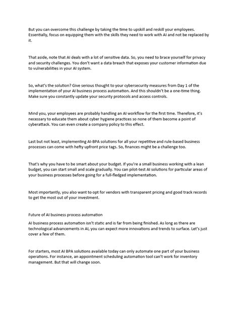 Bpa I Bpa Ai Pdf Automation Artificial Intelligence