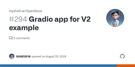 Gradio App For V Example Issue Myshell Ai Openvoice Github