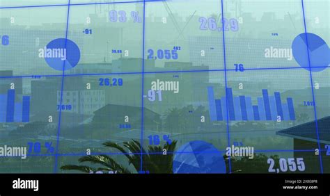 Image Of Statistical Data Processing Over Grid Network Against Aerial